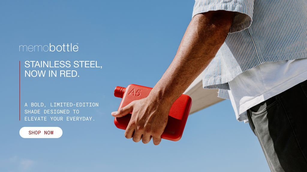 memobottle™ | Slim premium reusable water bottles